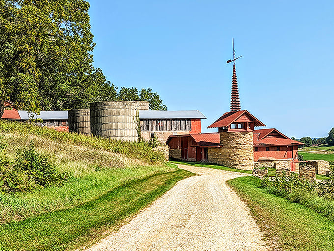 Taliesin isn't just architecture—it's Frank Lloyd Wright's love letter to the Wisconsin landscape, written in stone, wood, and brilliant design.