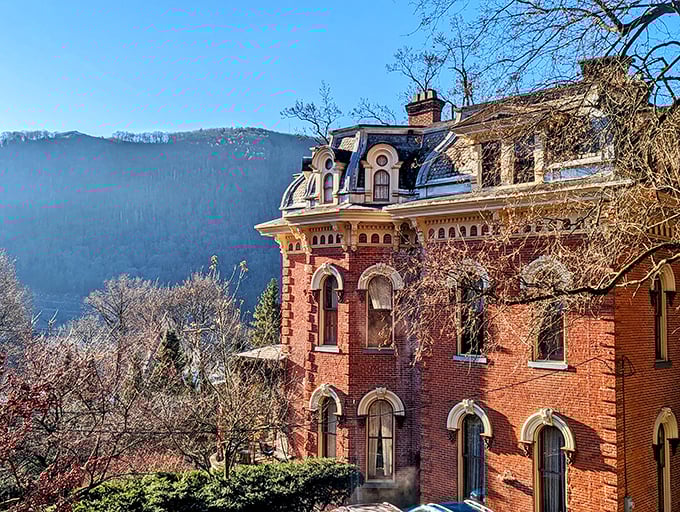 The Harry Packer Mansion stands as Victorian architecture's greatest flex—so impressive it inspired Disney's Haunted Mansion design.