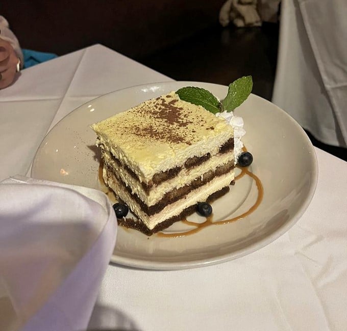 Tiramisu that strikes the perfect balance between coffee, cream, and cocoa—it's what dessert dreams are made of, layer by heavenly layer.