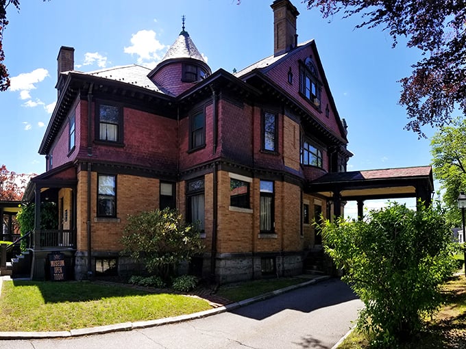 The Hotchkiss-Fyler House Museum showcases Victorian architecture so ornate it makes modern McMansions look like they're not even trying.