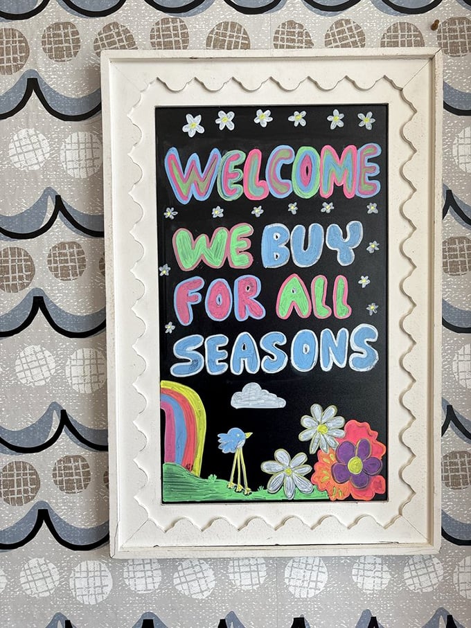 "We buy for all seasons" isn't just a policy—it's an invitation to keep your closet fresh year-round without seasonal budget anxiety.