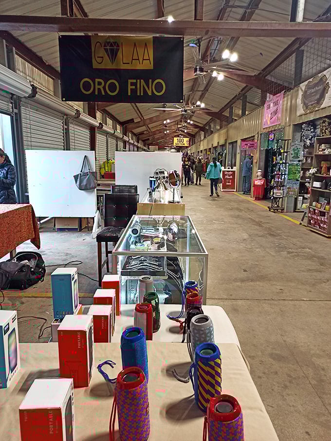 The long, inviting corridor of commerce stretches before you like a retail yellow brick road. Follow it to find your heart's desire—or at least a really cool phone case.