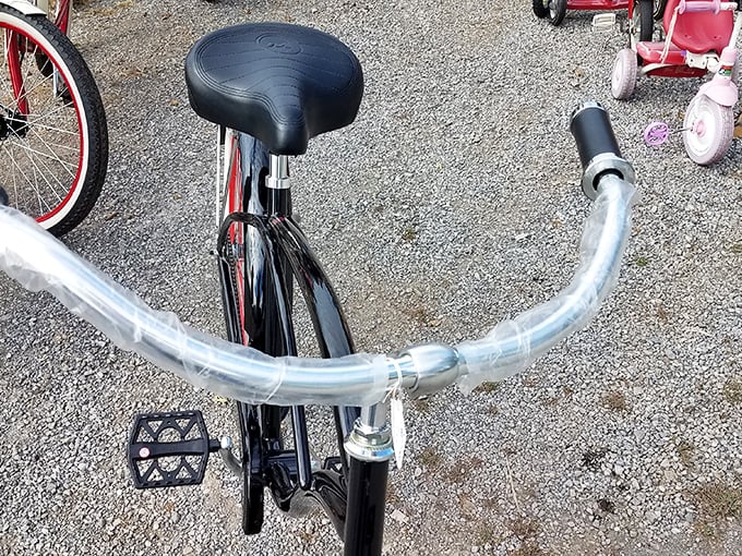 This vintage bicycle isn't just transportation—it's an Instagram post waiting to happen and a conversation starter for every neighbor on your block.