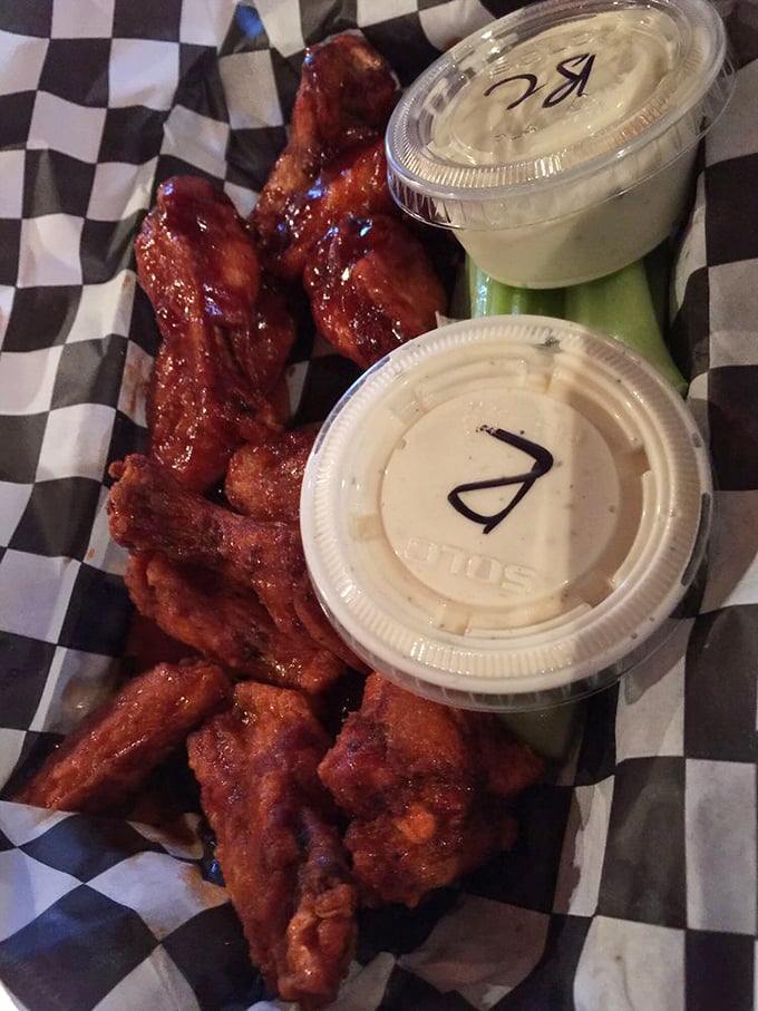 These wings aren't just good—they're the kind that make you forget napkins exist until you catch your reflection in a window.