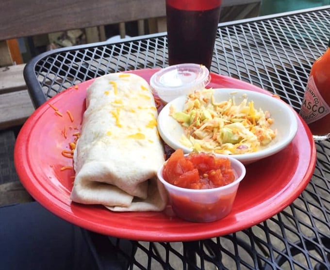 When a burrito is wrapped this perfectly, it's not just food—it's a security blanket filled with cheese, eggs, and the promise of a better day.
