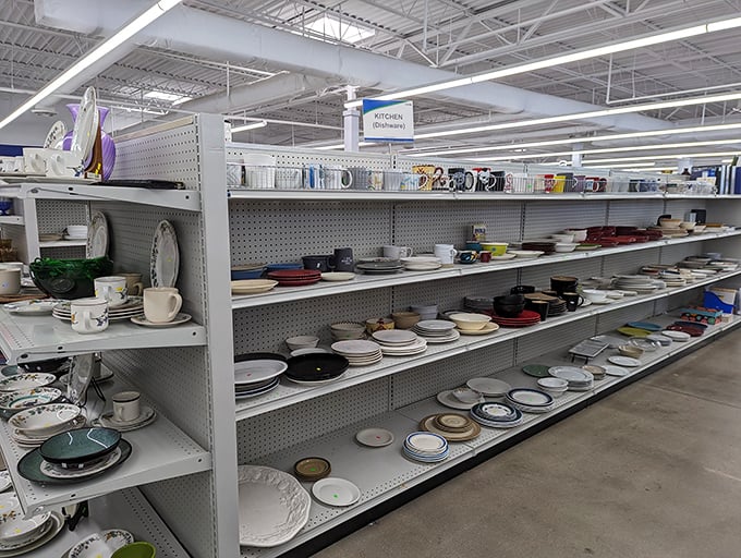 Dish department dreams come true. Mix-and-match your way to tableware that tells a story better than most dinner guests.