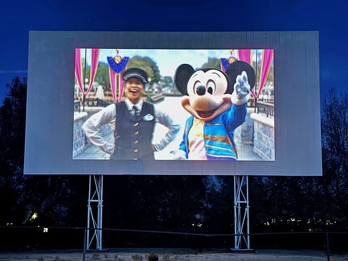 Mickey Mouse on the big screen, palm trees on the horizon—only in California can you find this magical combination.