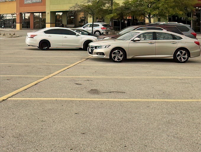 Even the parking lot tells a story: "Come early, stay late, and bring an extra credit card for all those irresistible finds."