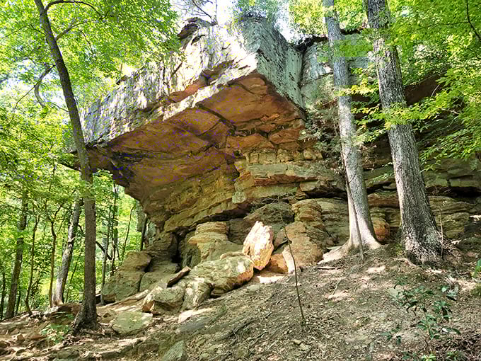 Mother Nature's architecture puts human efforts to shame. These ancient rock formations have been standing long before "mid-century modern" was cool.