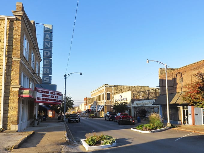 Batesville's historic downtown flows along like the nearby White River, steady and timelessly beautiful for generations.