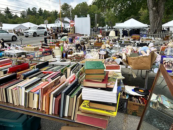 Books, barrels, and boundless possibilities – Brimfield transforms into America's biggest treasure chest three times yearly.