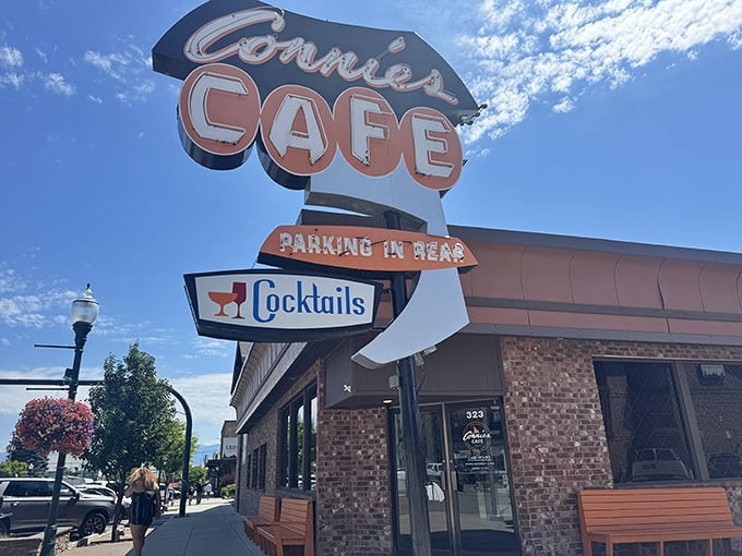Small-town brick and neon create the perfect recipe for memorable meals and friendly neighborhood conversations.