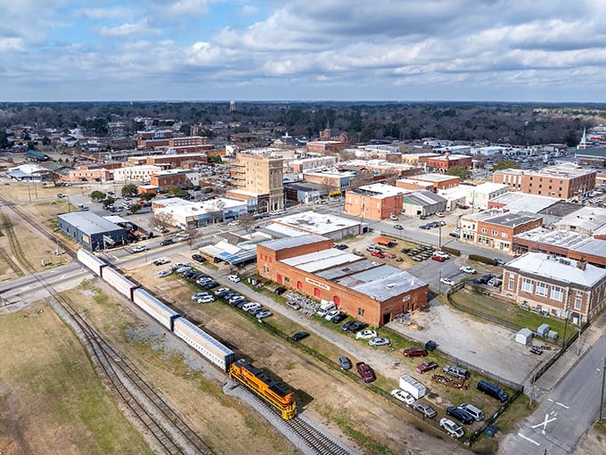 Railroad heritage meets modern affordability in this Georgia town where your money works as hard as you did.