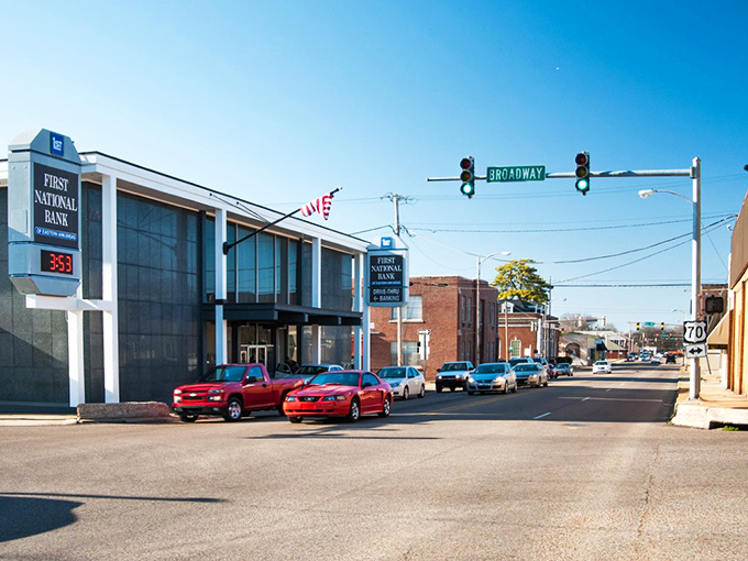 Forrest City's agricultural roots run deep beneath sidewalks that connect past prosperity with present possibilities.