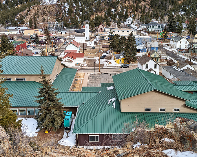 Framed by the Rockies, Georgetown’s mix of snow-dusted roofs and vintage charm feels frozen in time.