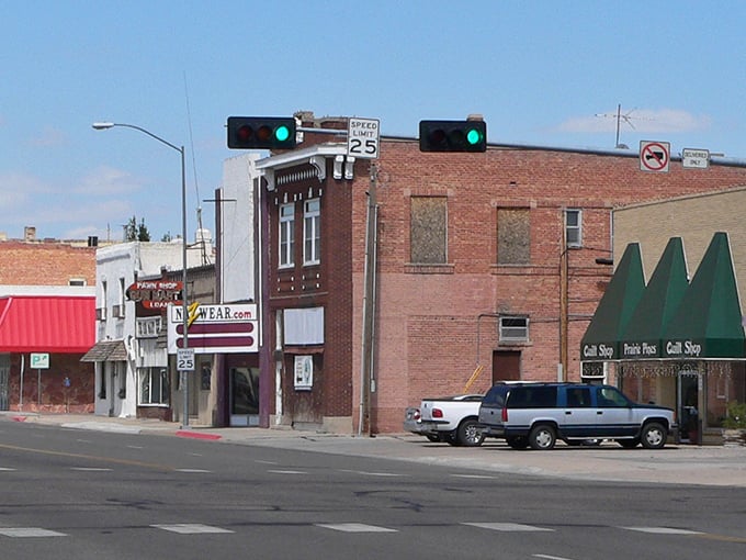 Downtown Gering’s charming streets create the perfect starting point for exploring Nebraska’s natural beauty.