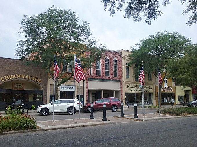 Norfolk’s historic storefronts speak of prosperity and permanence — that craftsmanship would make any modern builder weep!