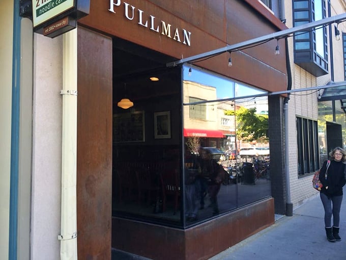 Historic buildings make the best restaurants - all that character seasoning the walls adds flavor to everything. 