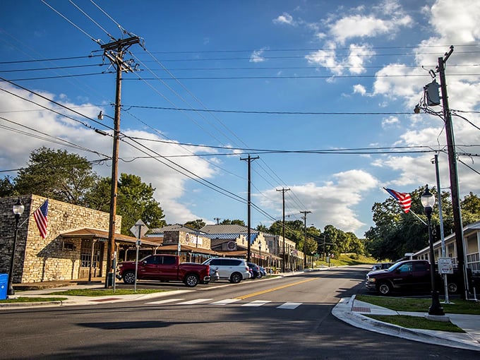 Salado's main street looks like the film set for a Hallmark movie where the big-city lawyer inevitably falls for small-town charm.