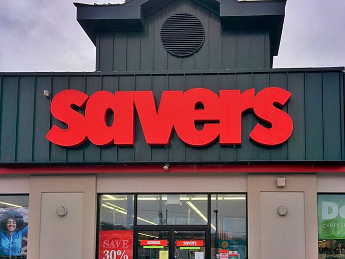Brookfield's Savers sits pretty in that plaza, ready to turn your spare change into pure gold.