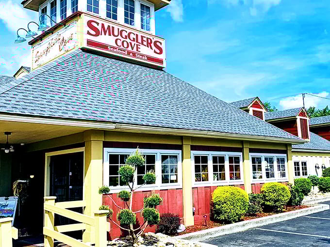 Industrial exteriors often conceal the most surprising seafood sanctuaries waiting to be discovered.