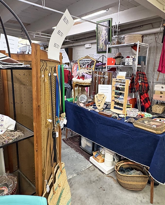 Treasure hunting at its finest - where vintage jewelry meets organized chaos in perfect harmony.