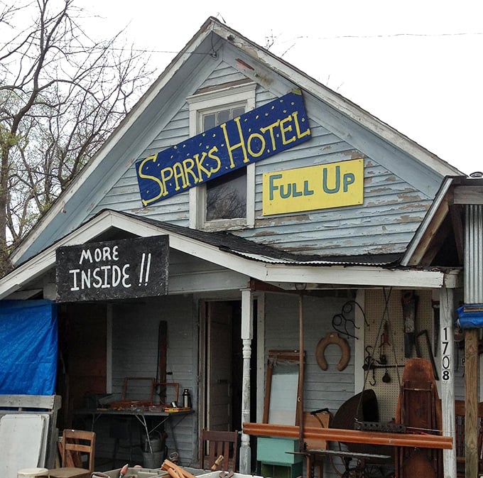 Sparks Flea Market's rustic charm proves that the best finds often come in unexpected packages.