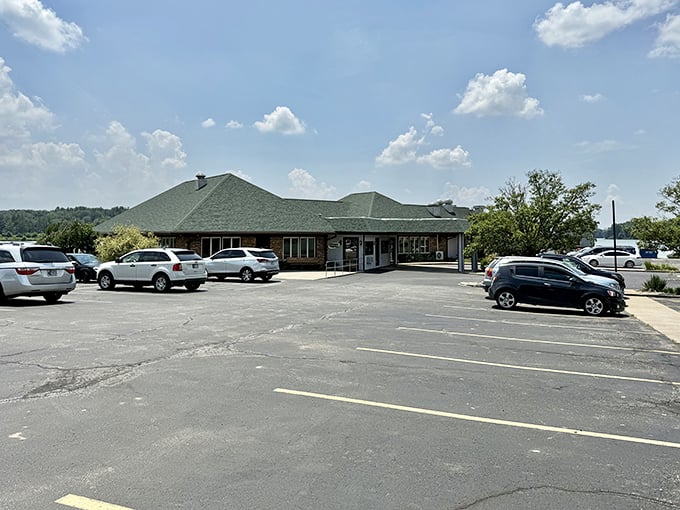Stoll's Lakeview Restaurant might look unassuming, but that parking lot fills up faster than a church potluck for good reason.