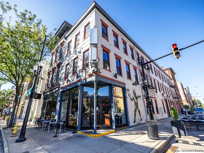 Behind that charming storefront lies Cincinnati's answer to perfectly aged, flame-kissed steak perfection.
