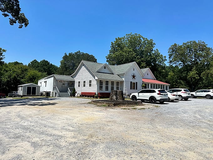 The Steak House: "Sometimes the simplest names hide the best surprises. This unassuming white building houses steak magic worth discovering."