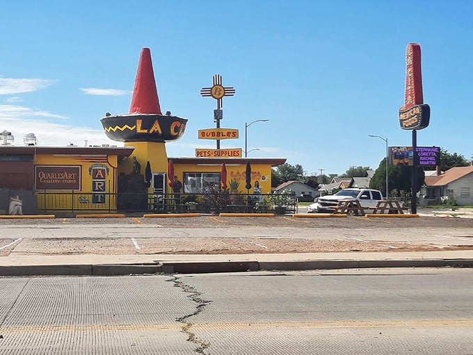 Sombrero-sized portions, mini-sized bills! Tucumcari's vibrant roadside attractions serve up Route 66 nostalgia with prices that feel equally retro.