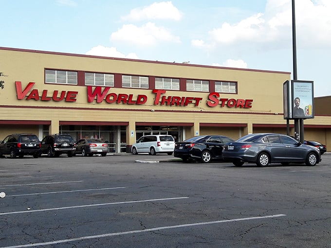 That packed parking lot tells the whole story – savvy Dallas shoppers know real value when they see it spelled out clearly.