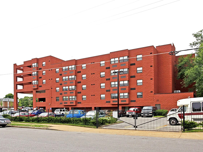 City living with character – Alpha Terrace's distinctive design brings a touch of historic charm to modern senior living.