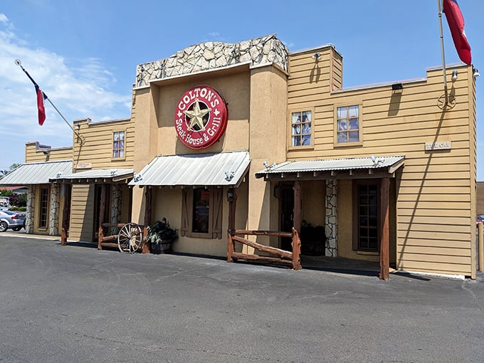 That frontier spirit lives on in every timber beam and every sizzling plate served.