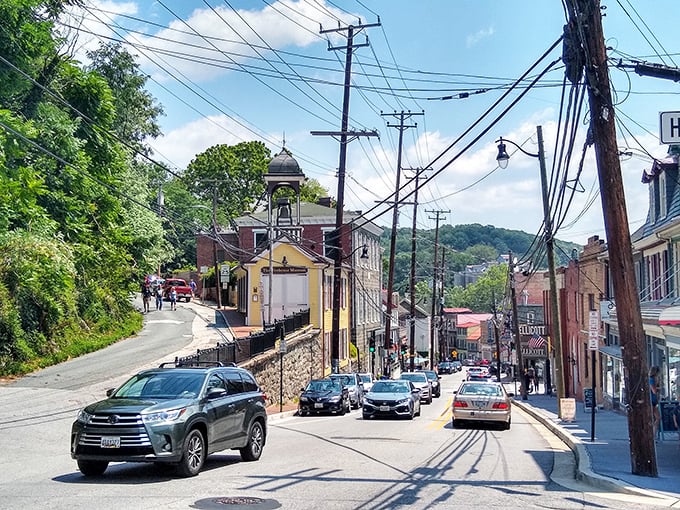 Rolling hills frame historic streets where past and present dance together in beautiful harmony.