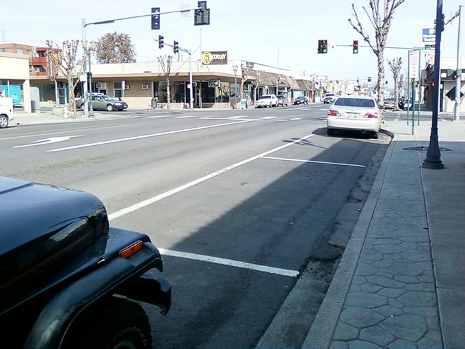 This Ephrata intersection captures small-town life where every corner offers another chance to save money.