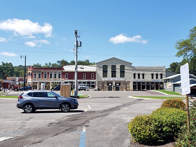 Downtown done right - where local businesses thrive and community spirit fills every corner of the square.