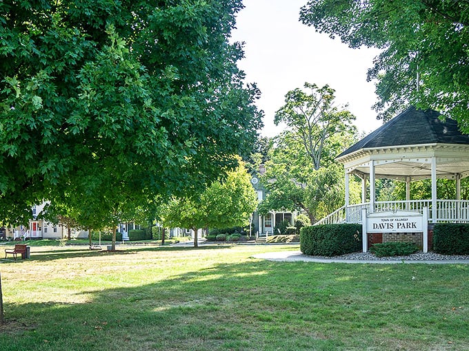 Davis Park's gazebo provides free entertainment space in Killingly where community gatherings don't require expensive admission tickets.