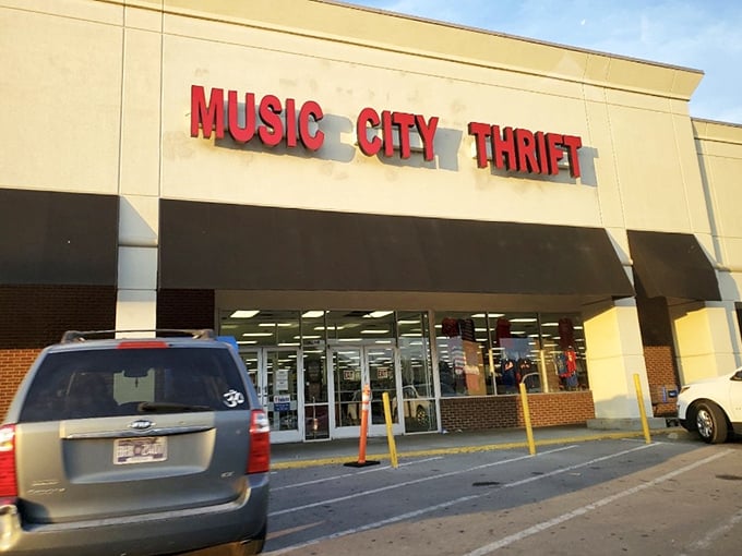 That entrance promises everything from Elvis memorabilia to your next favorite vintage jacket.