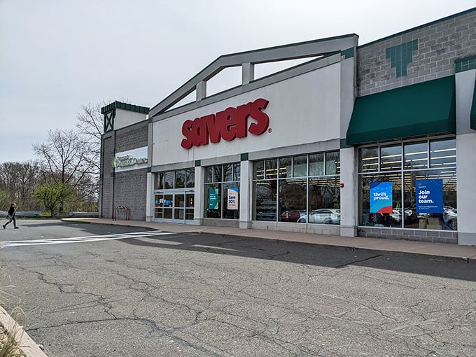 Savers' sleek storefront architecture makes thrift shopping feel as upscale as any fancy department store experience.