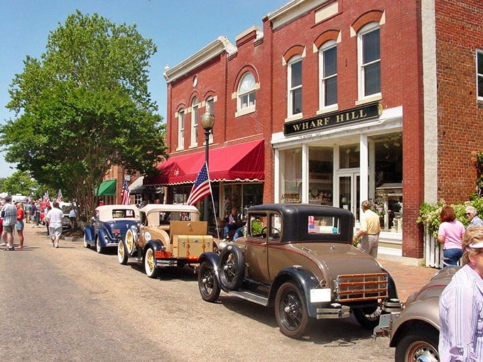 Classic car shows and timeless architecture prove some things never go out of style here.