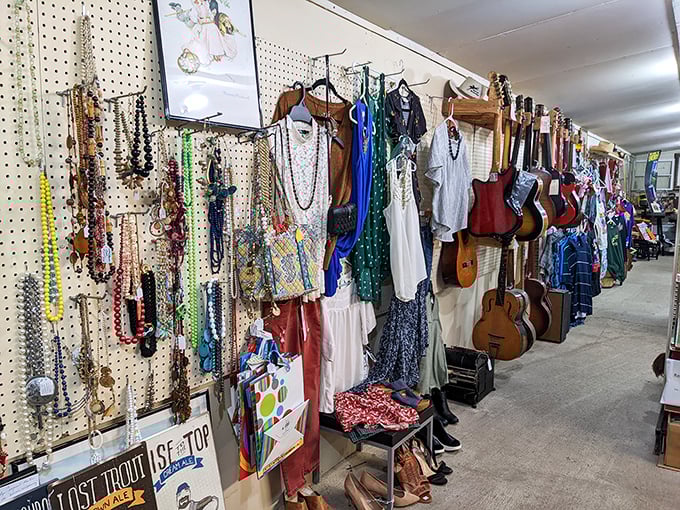 From guitars to garments, this organized wonderland proves indoor flea markets can be just as exciting as outdoor adventures.