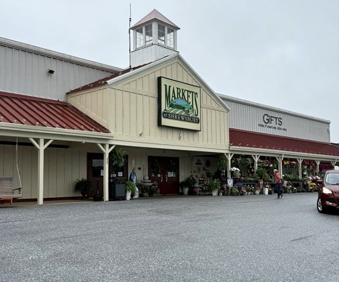 This market's steeple isn't just for show – it's pointing heavenward, exactly where your taste buds will go after sampling their goods.