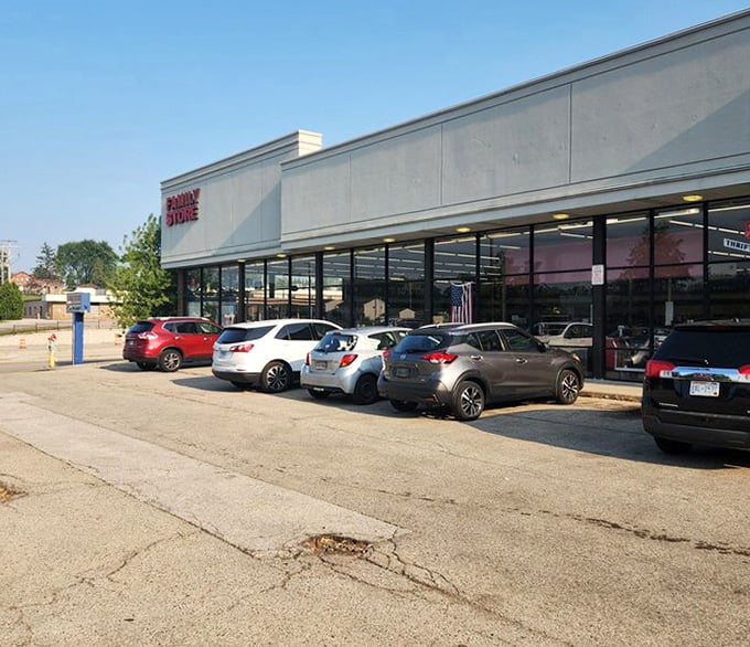 This Franklin location's classic design reflects decades of helping families stretch their shopping dollars.