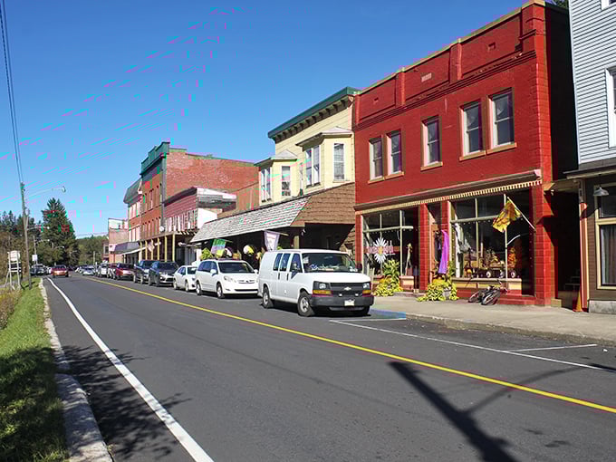 These Thomas storefronts blend old and new in perfect mountain town harmony.