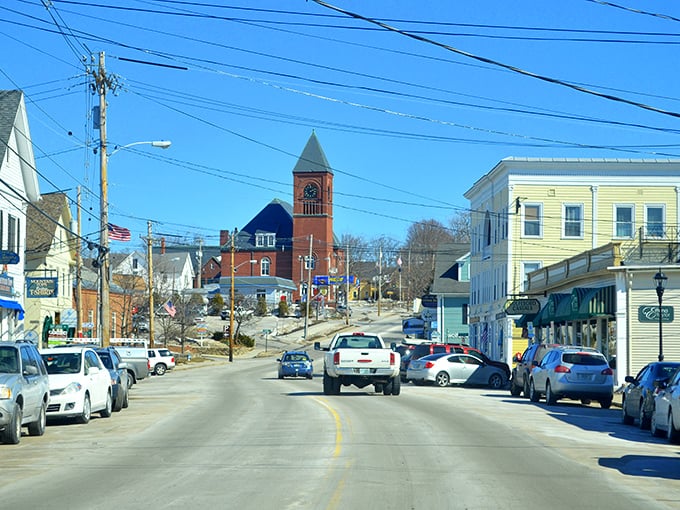 The heart of Wolfeboro reveals itself in historic buildings and small-town charm, a place where time slows down just enough to savor the moment.