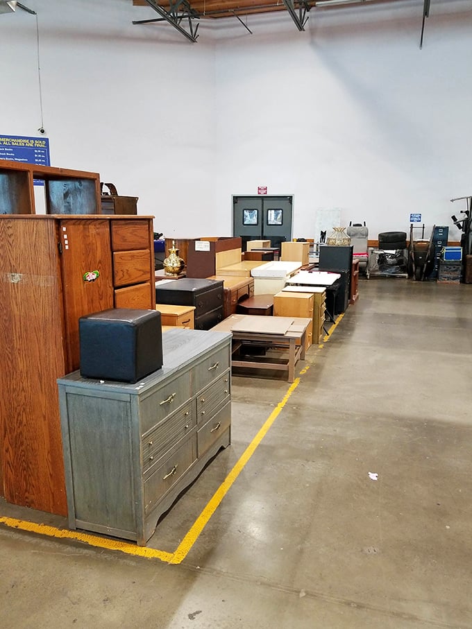 Not just clothing—the bins contain life stories, cast-off memories, and occasionally, the exact item you didn't know you needed until now.