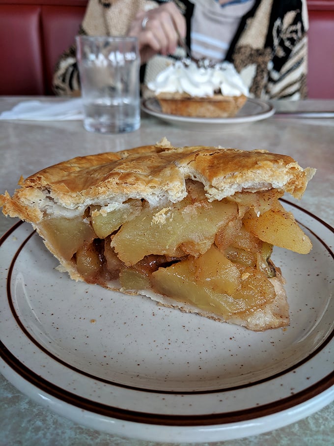 This apple pie doesn't just speak—it sings with buttery crust and perfectly spiced filling that would make grandma jealous.