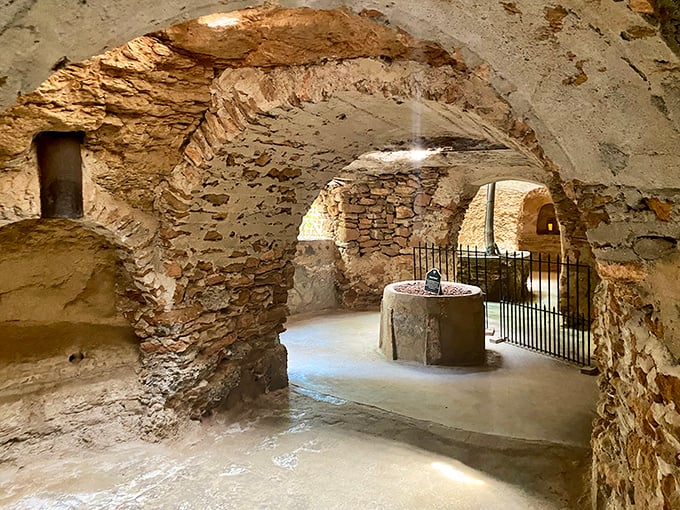 These graceful arched passages connect different rooms, each curve demonstrating patience and craftsmanship that modern tools can't replicate.