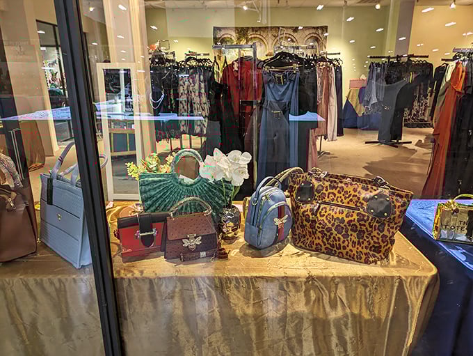 Bag lady paradise! From leopard print to structured leather, these vintage purses hold stories along with your wallet and keys.